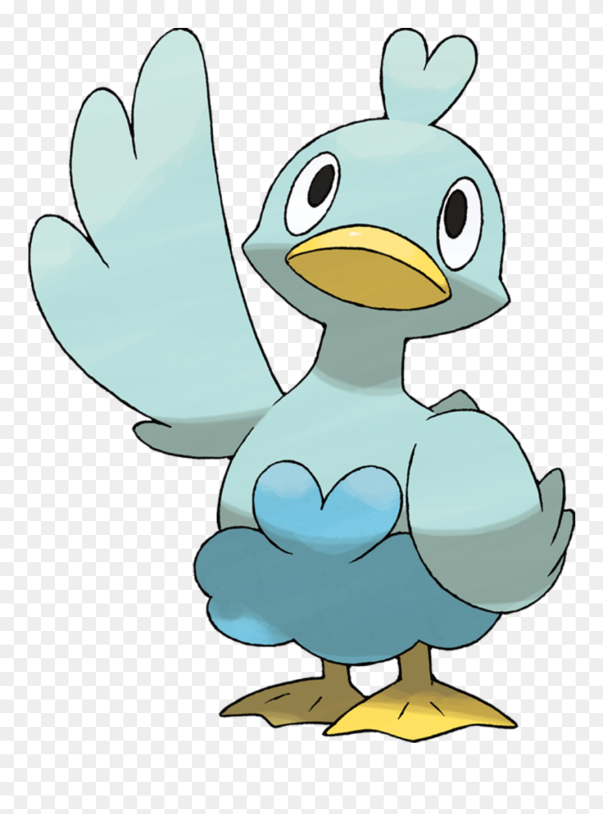 Ducklett Pokemon Clipart , Png Download - Pokemon 580 Transparent Png ...