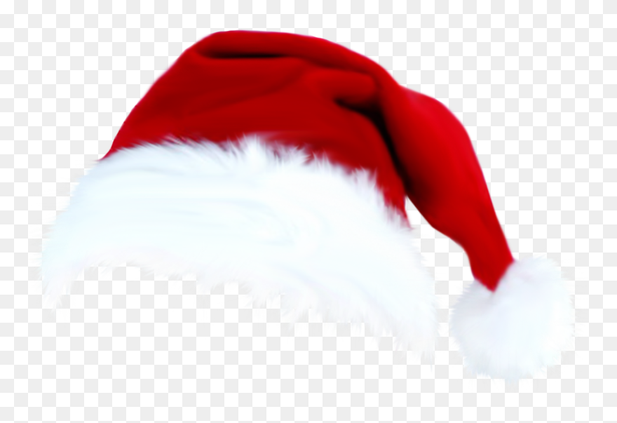 Download Santa Claus Christmas Hat Cap - Transparent Background ...