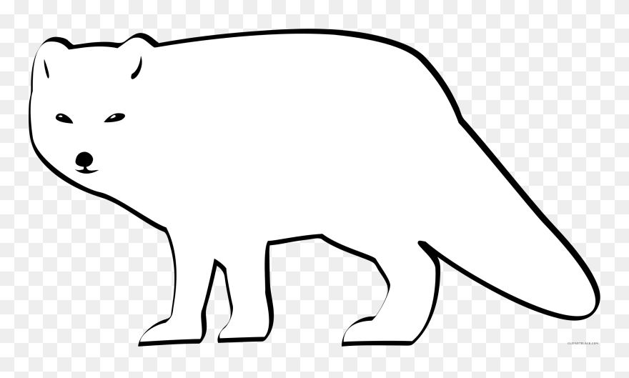 Arctic Fox - White Fox Transparent Png Clipart (#5217239) - PinClipart