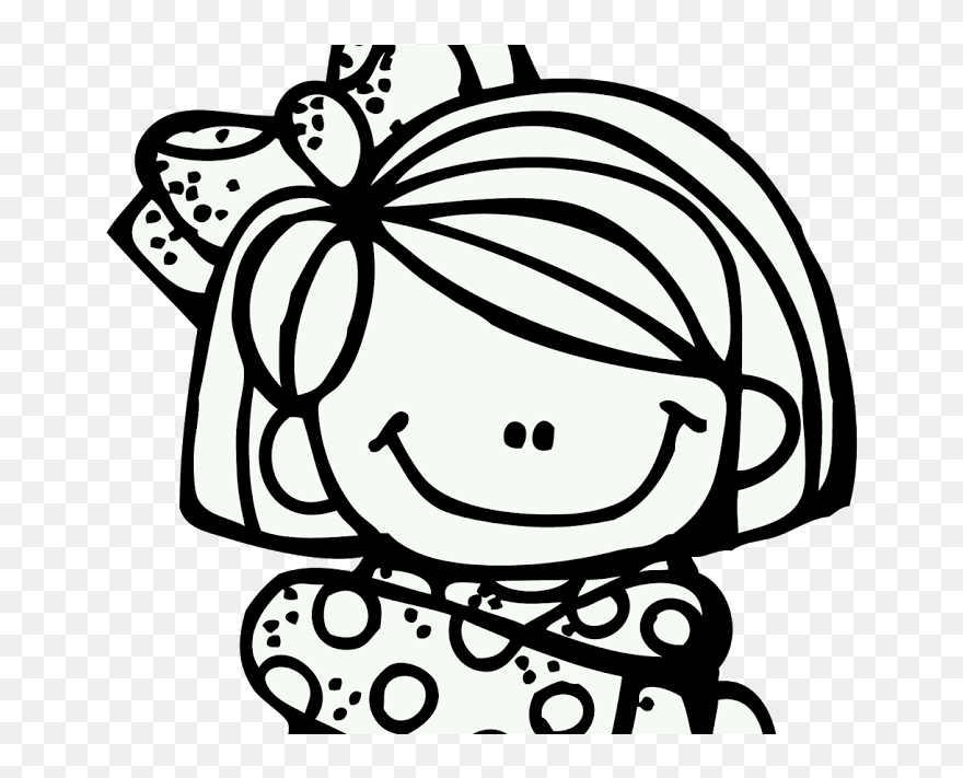 Happy Fall My Friends - Line Drawing Clipart Melonheadz - Png Download ...