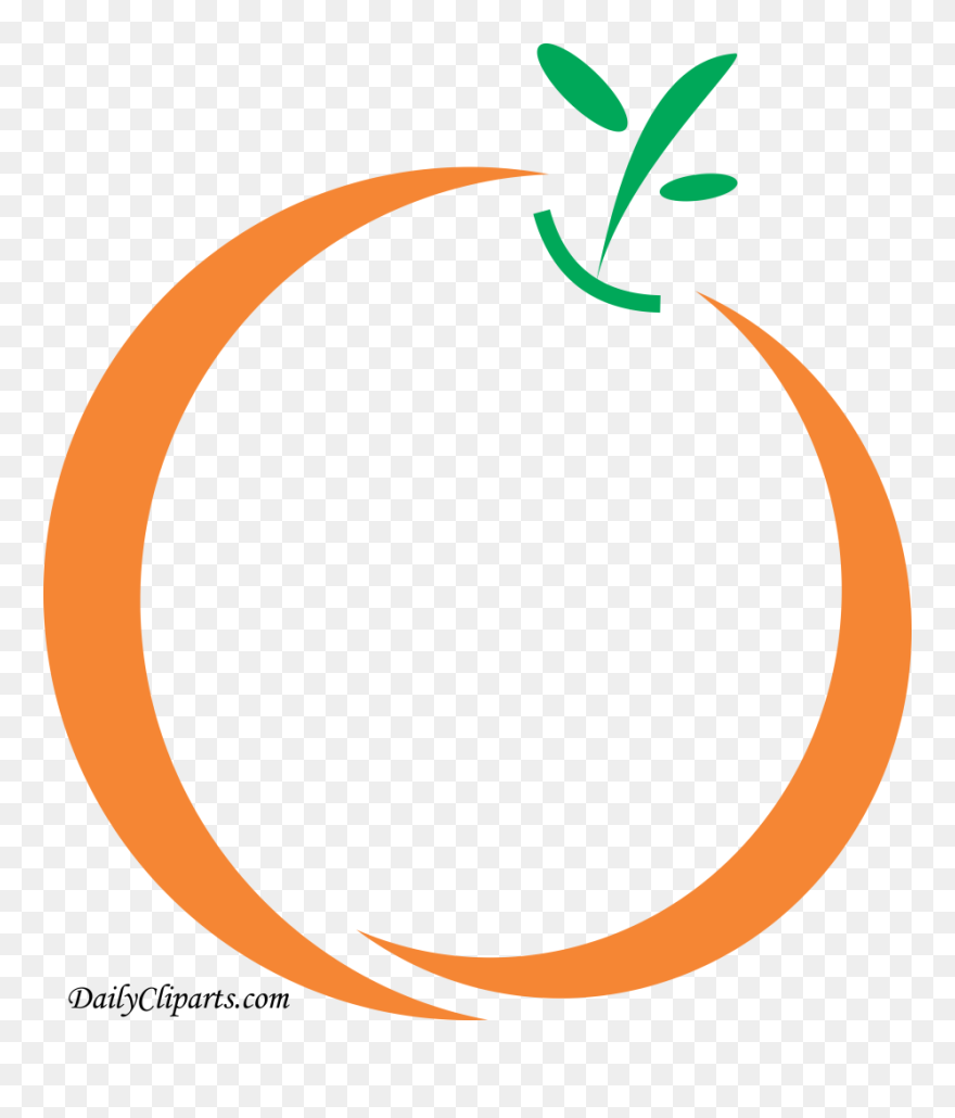 Orange Color Line Art Image Icon - Color Orange Line Art Clipart ...