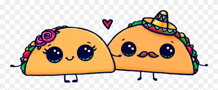 Taco Sticker Challenge On Picsart - Cute Tacos Clipart (#5220287 ...