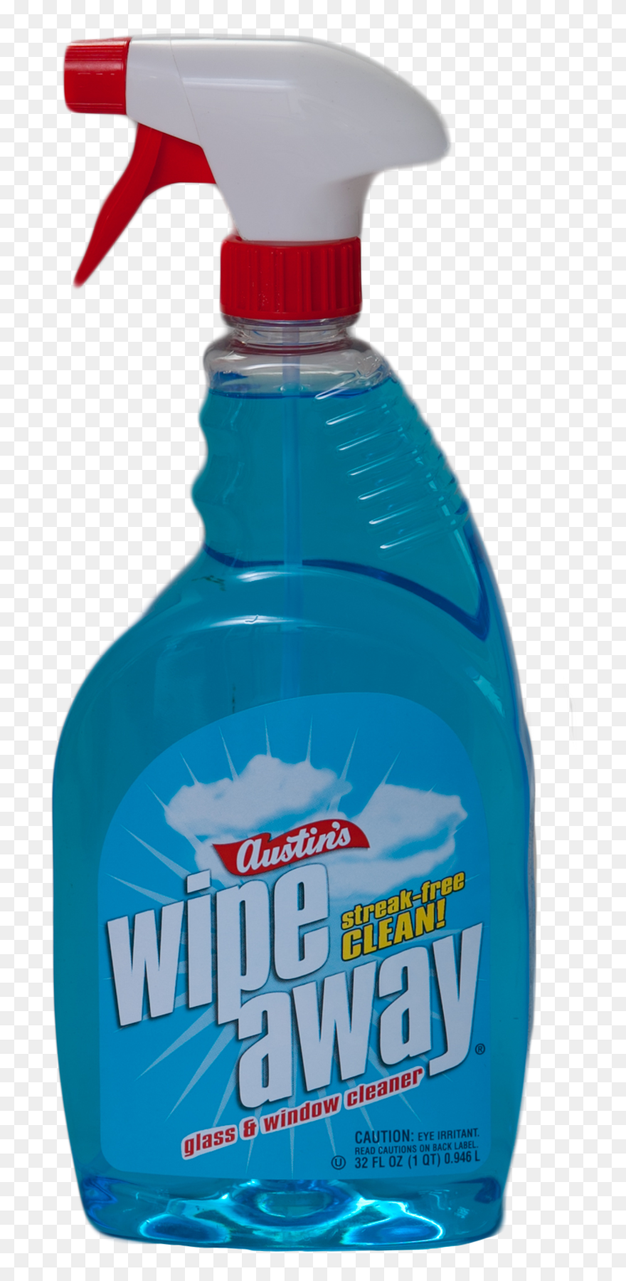 Wipe Away Glass Cleaner Trigger - Plastic Bottle Clipart (#5220936 ...