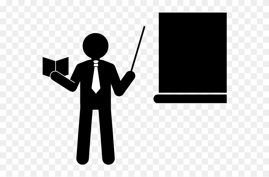 Teacher Clip Shadow - Teacher Shadow Clipart - Png Download (#5221177 ...