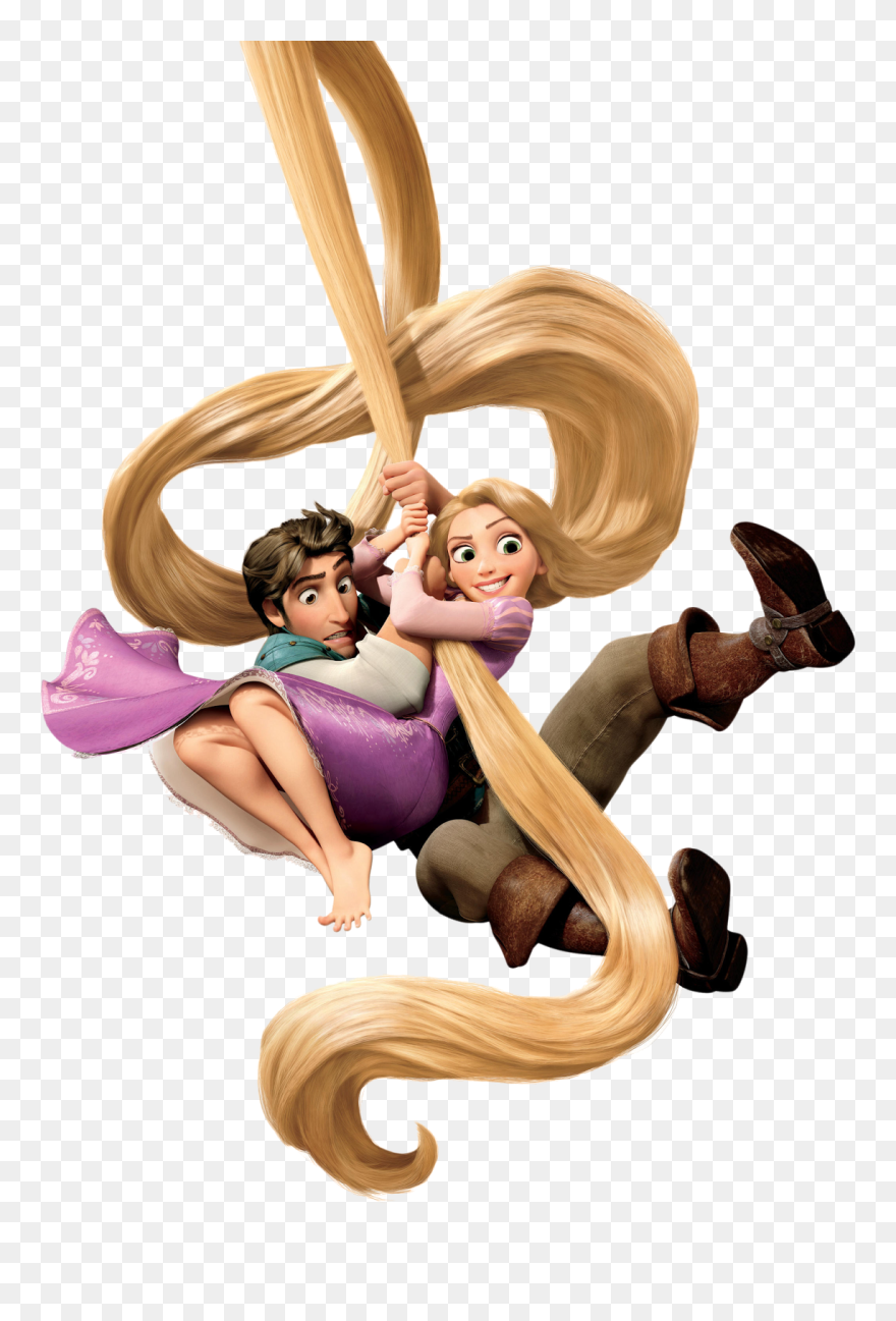 Rapunzel Flynn Rider Clip Art - Tangled Flynn Rider Rapunzel - Png ...