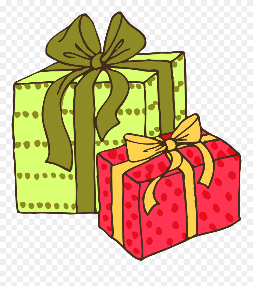 Gift Clipart Wrapping Paper, Gift Wrapping Paper Transparent - Wrapping ...