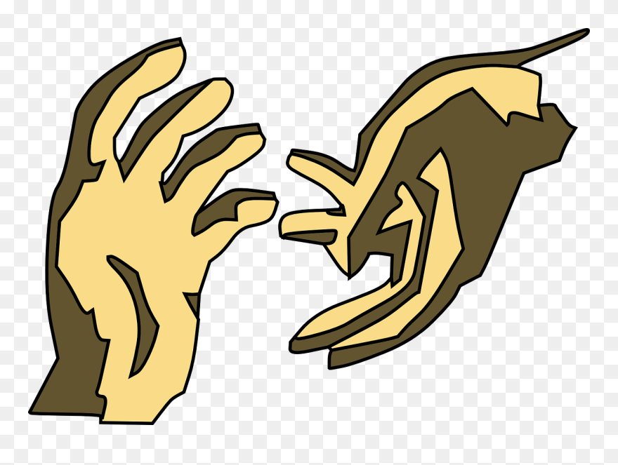 A Helping Hand Svg Clip Arts - Helping Hands Clipart Png Transparent ...