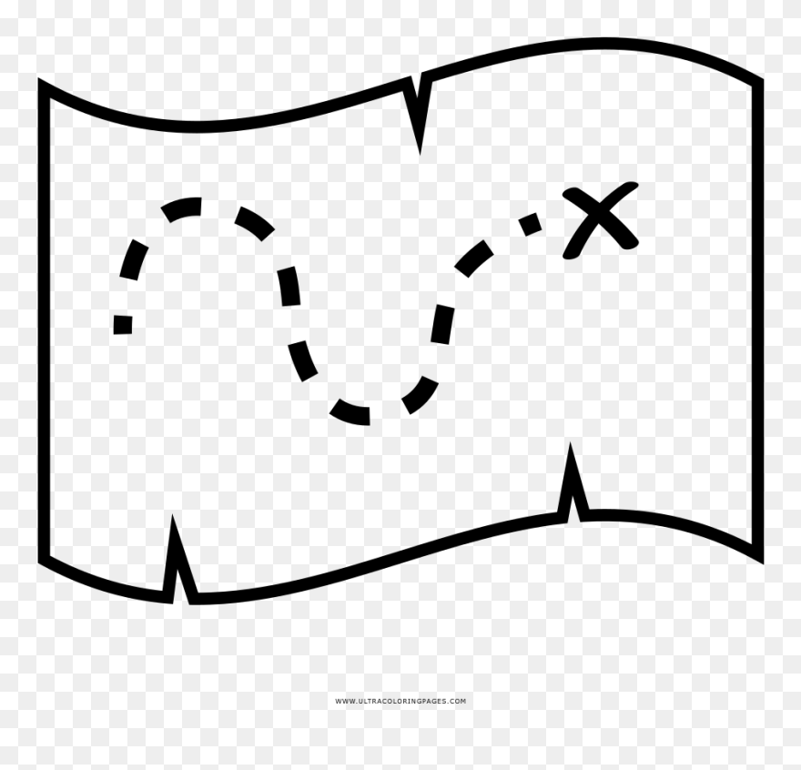 Coloring Book Treasure Map Coloringge Image Inspirations - Treasure Map ...