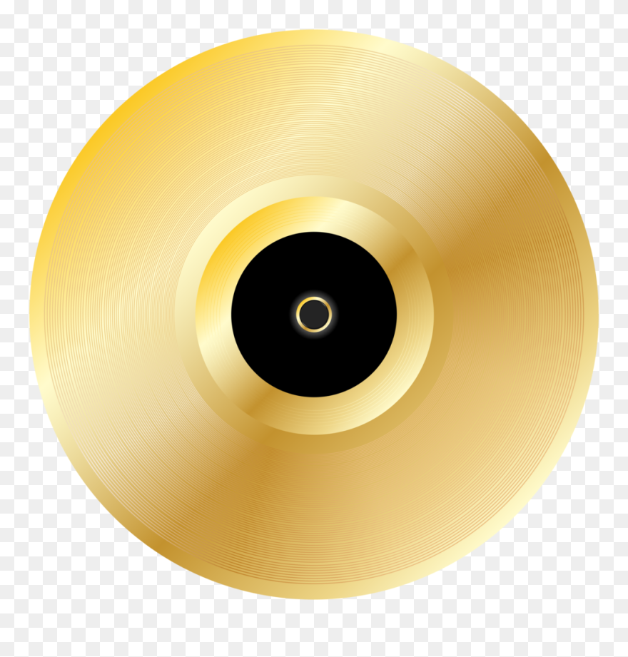 Download Graphic Transparent Stock Record Transparent Gold - Circle ...