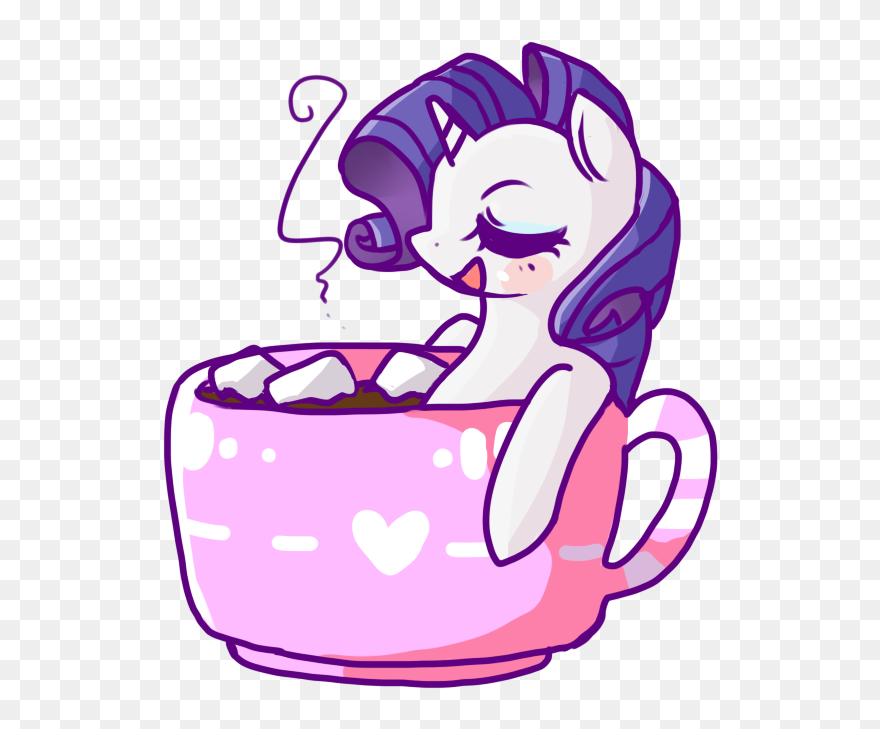 Download Marshmallow Clipart Hot Chocolate Marshmallow - Mlp Rarity ...