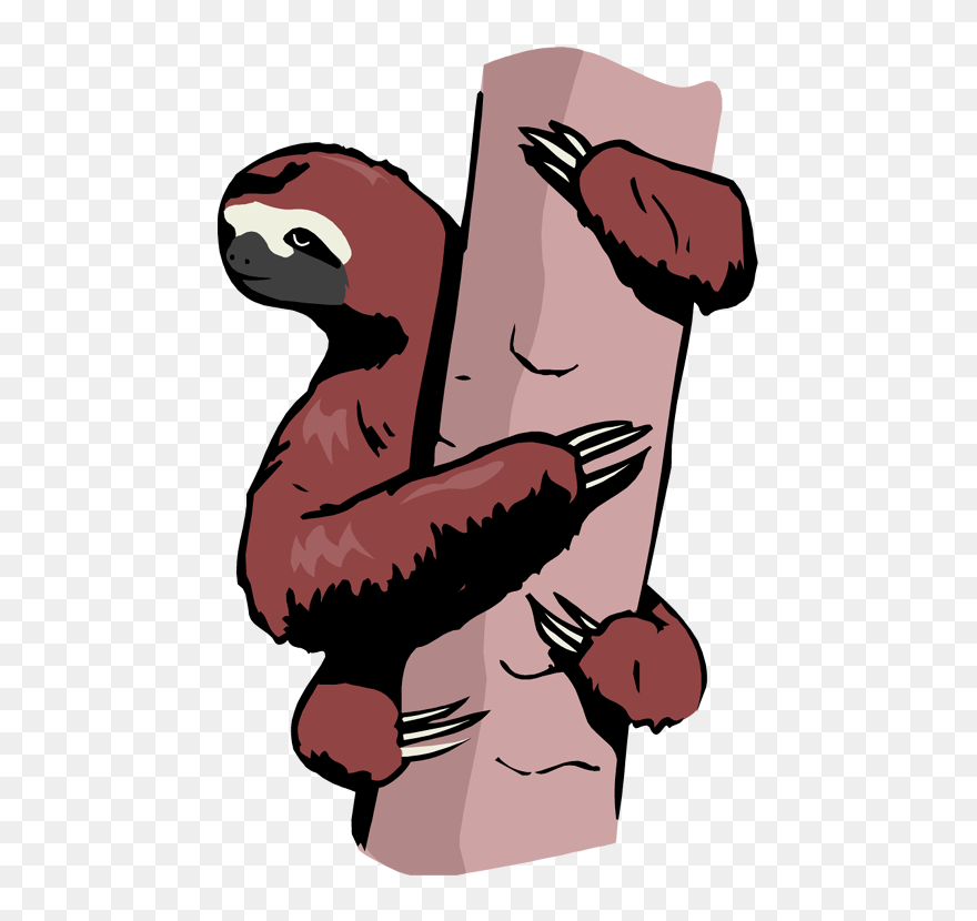 Free Sloth Clipart - Sloths - Png Download (#5228932) - PinClipart
