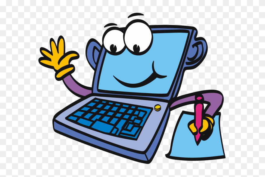 Computer Images Free - Cartoon Computer Clipart Png Transparent Png ...