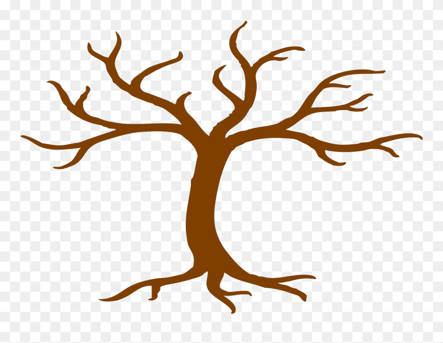 Easy Tree Branches Drawing Clipart (#5235623) - PinClipart