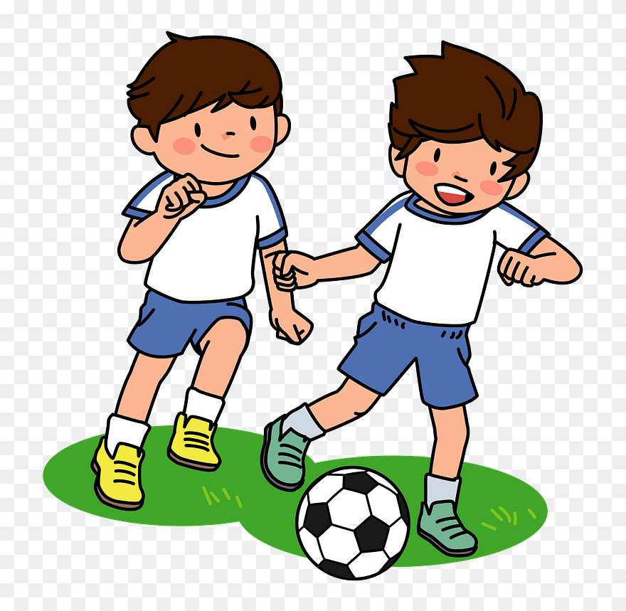 Download Schoolboys Soccer Football Clipart - Clipart Kids Playing ...