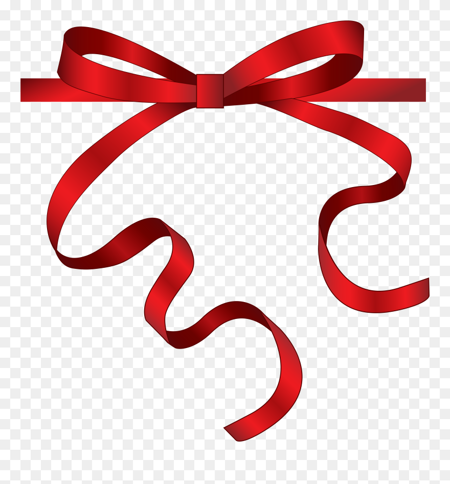 Red Ribbon Awareness Ribbon Clip Art - Transparent Background Red ...