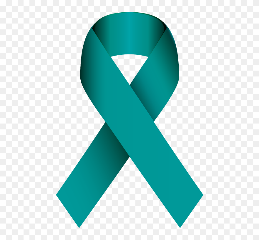 Download Teal Ribbon Clipart - Sexual Assault Ribbon - Png Download ...