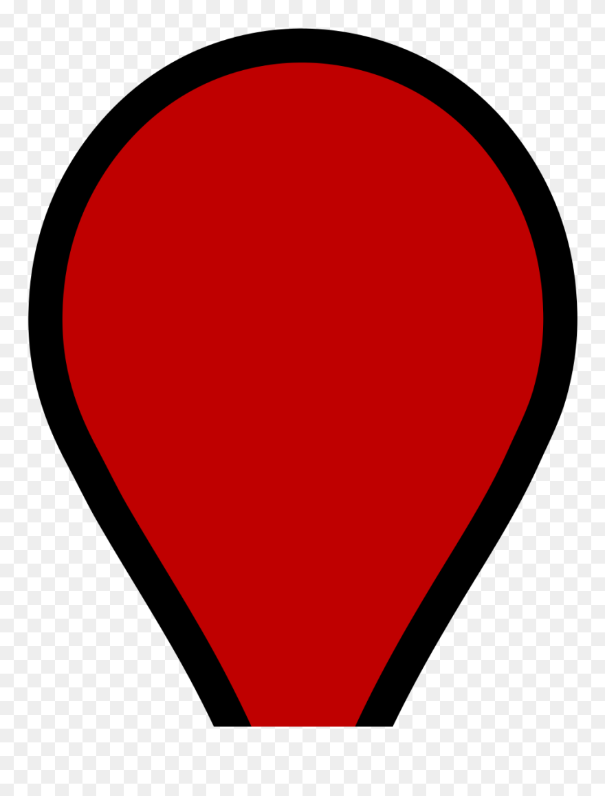 Map Red Pin Clipart (#5244589) - PinClipart