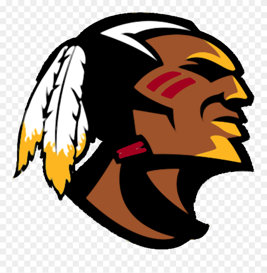 Native American Clipart Brave - Tulare Union High School Logo - Png ...