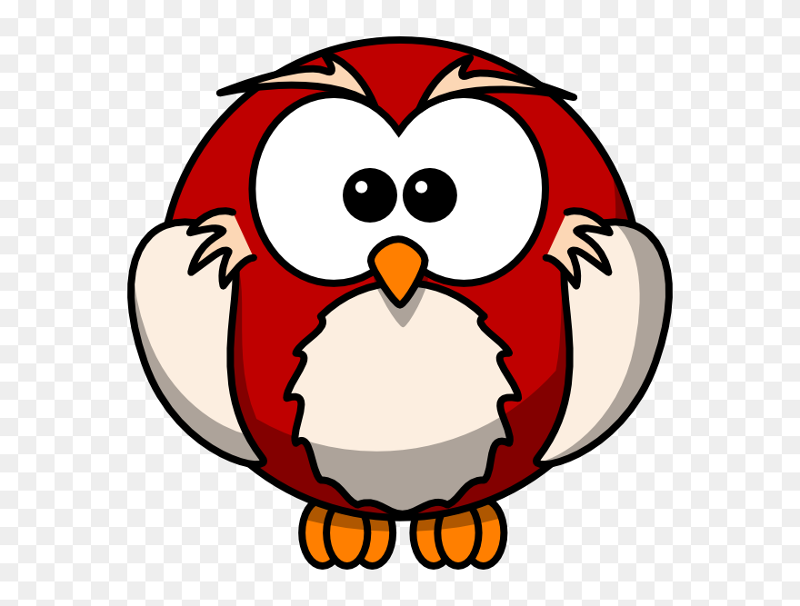 Clipart Red Owl - Png Download (#5249103) - PinClipart