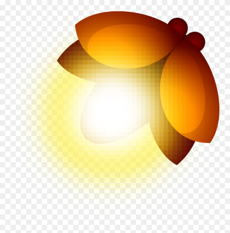 #ftestickers #clipart #firefly #luminous #cute - Transparent Fireflies ...