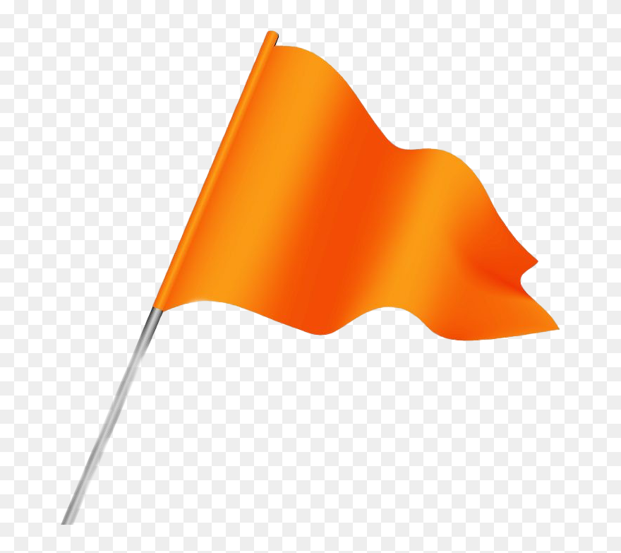 Download Plain Orange Flag Png Image - Transparent Orange Flag Png Clipart (#5250999) - PinClipart