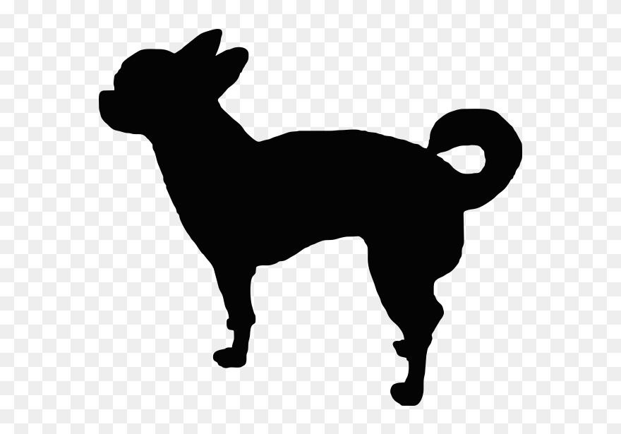 Download Silhouette Photography Clip Art - Chihuahua Dog Silhouette ...