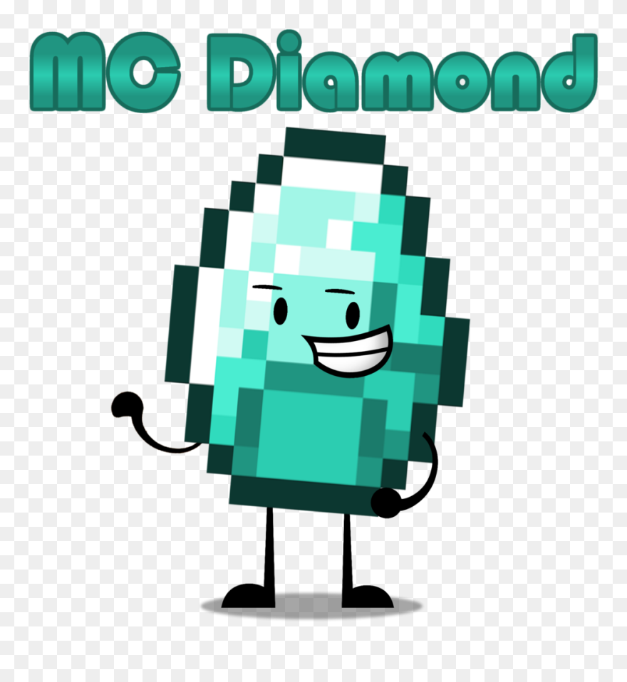 Minecraft Clipart Daimond - Minecraft Diamond - Png Download (#5259778 ...