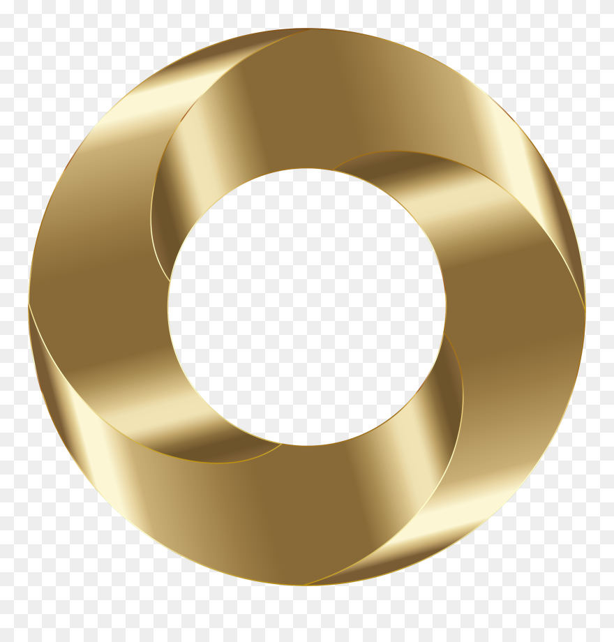 Download Shiny Copper Torus Screw Clip Arts - Shiney Circle Icons ...