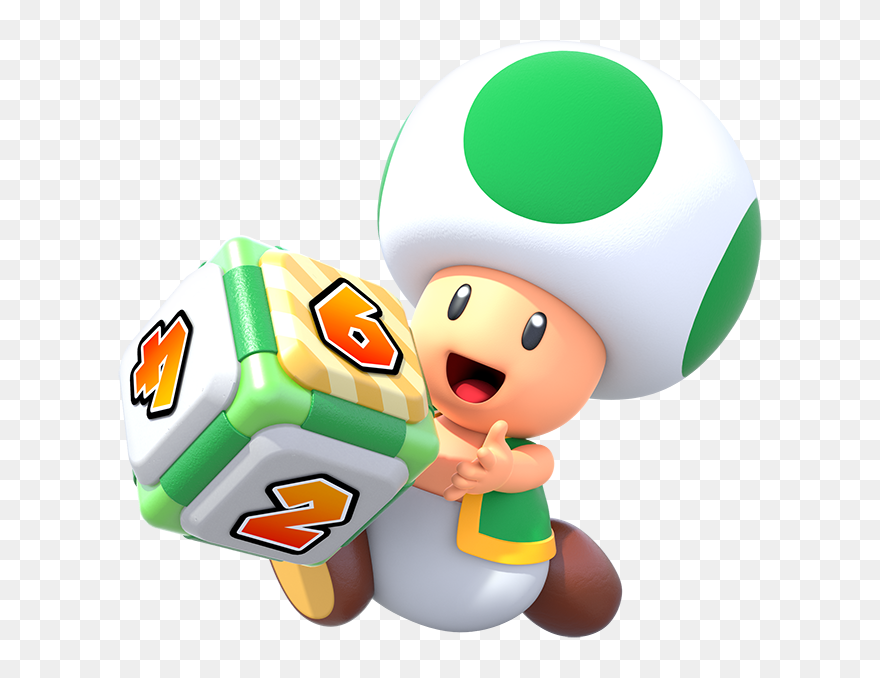 15, September 7, - Toad Super Mario Party Clipart (#5262619) - PinClipart
