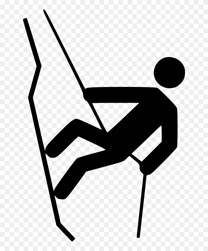Download Abseiling Rock Climbing Sport Clip Art - Abseiling Clipart ...