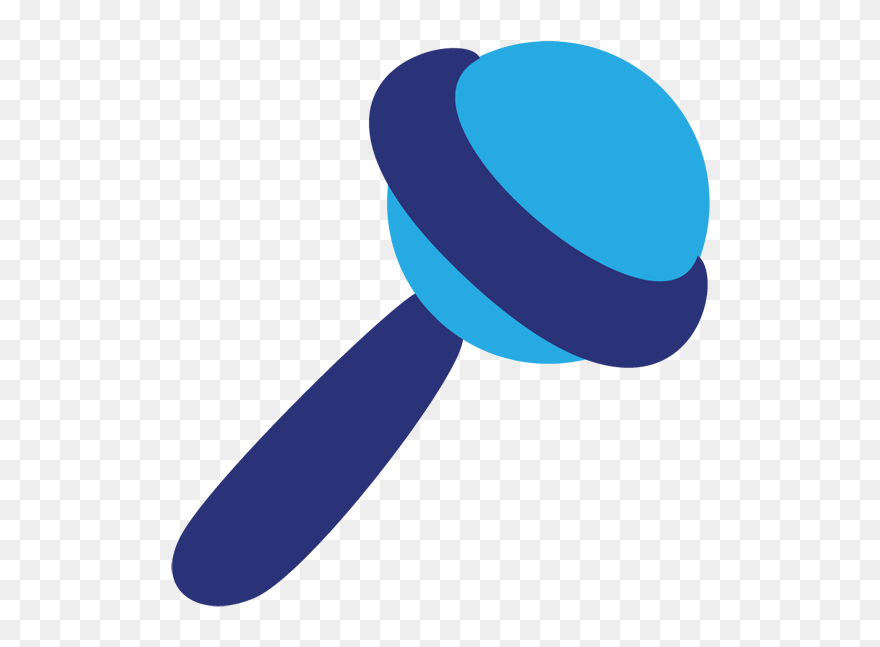 Computer Icons Baby Rattle Clip Art - Blue Baby Rattle Png Transparent ...
