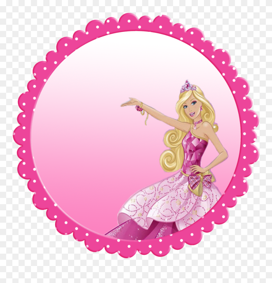 Barbie Party Favor Amazon - Barbie Frame Png Clipart (#5274701 ...
