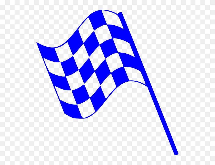 Download Blue Checkered Flag Png Clipart (#5277915) - PinClipart