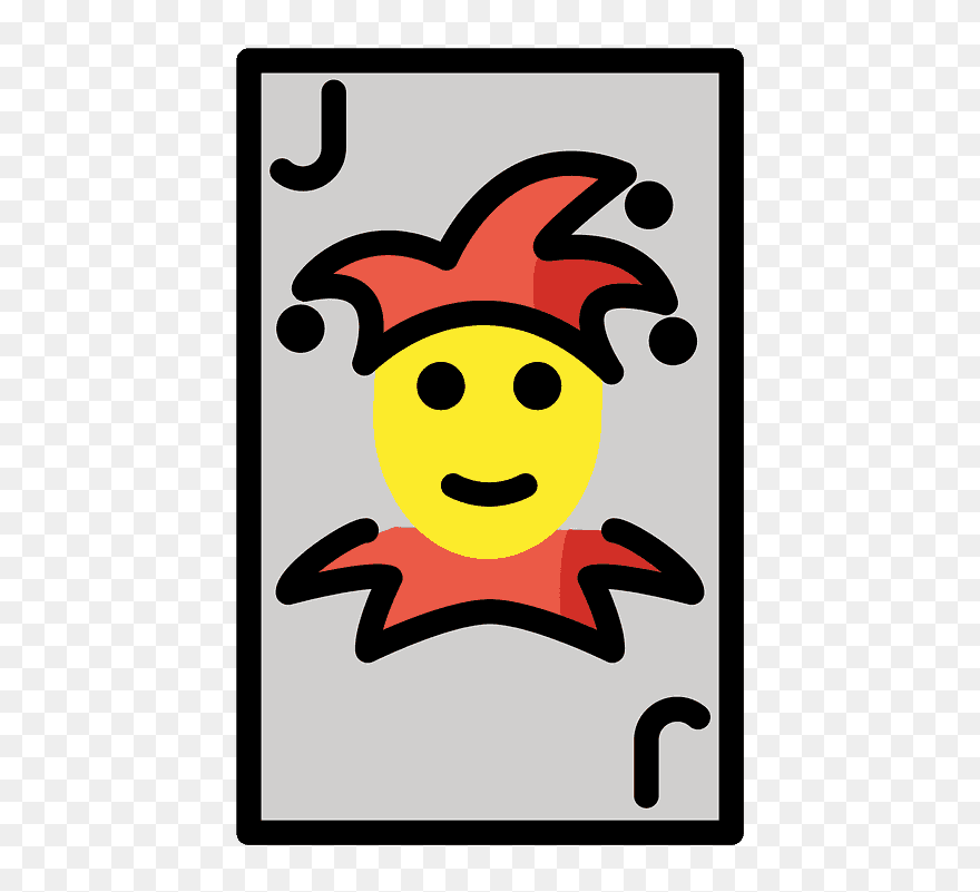 Joker Emoji Clipart - Smiley - Png Download (#5278260) - PinClipart