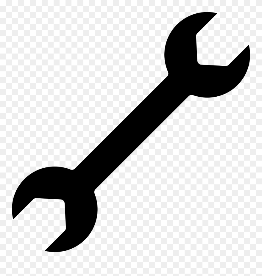 Double Wrench - Vector Wrench Png Clipart (#5282683) - PinClipart