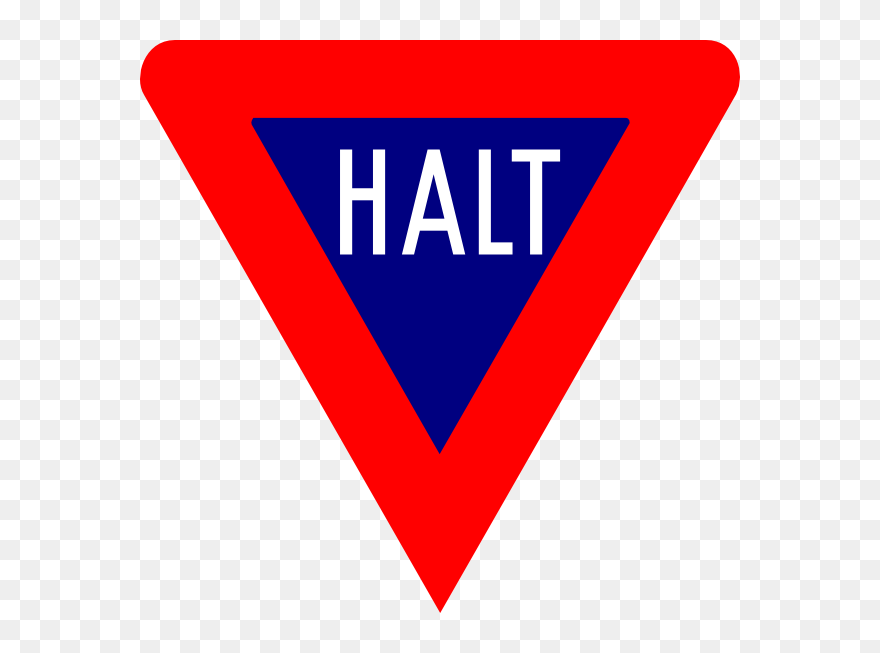 Halt - Clipart - Halt Clip Art - Png Download (#5285257) - PinClipart