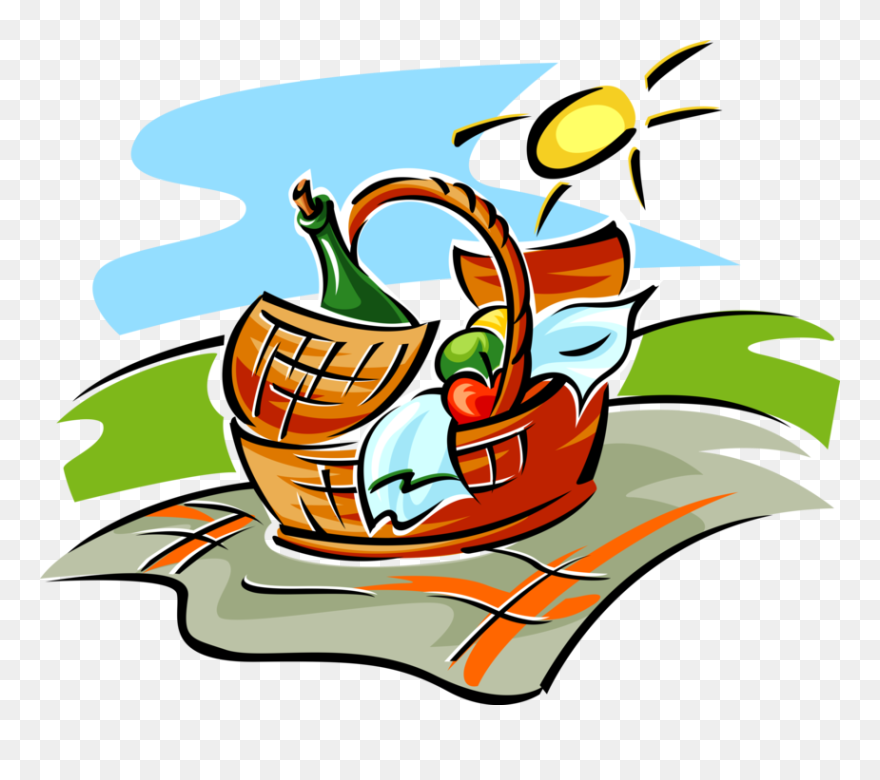 Download Transparent Summer Picnic Clip Art - Clipart Picknick - Png ...