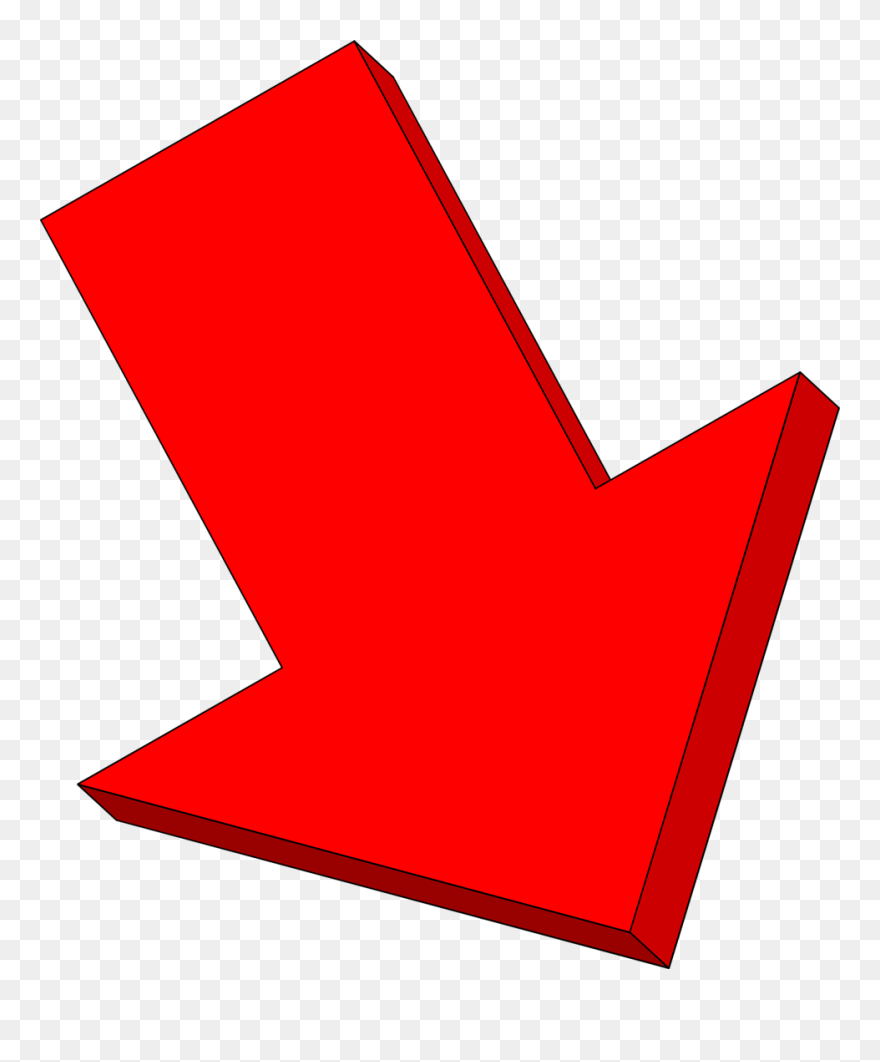 Arrows Orange - Big Arrow No Background Clipart (#5288886) - PinClipart