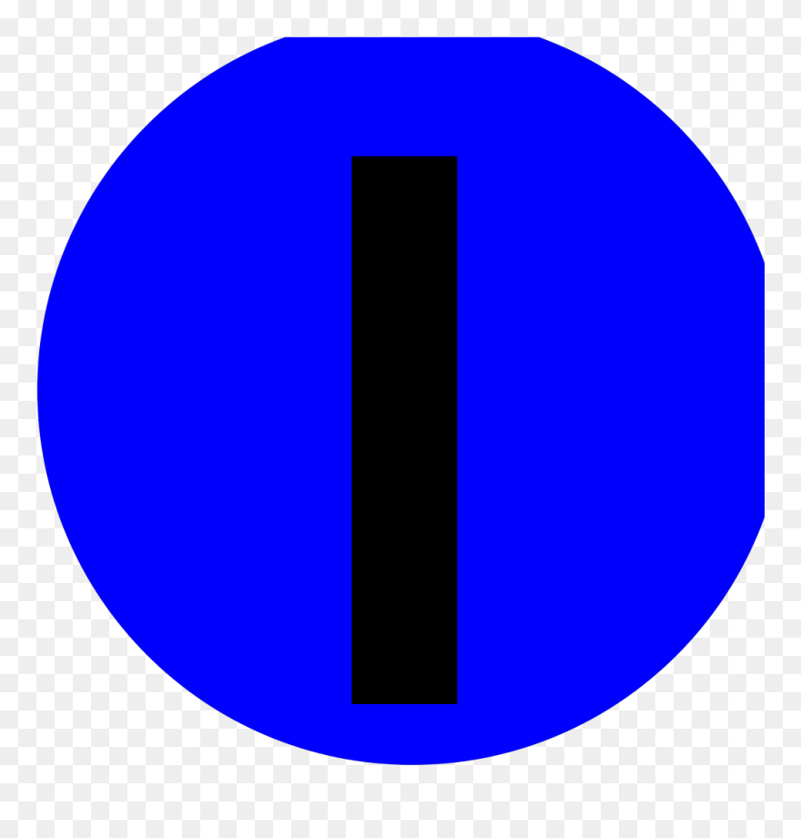 The Letter I Svg Clip Arts - Circle - Png Download (#5289204) - PinClipart