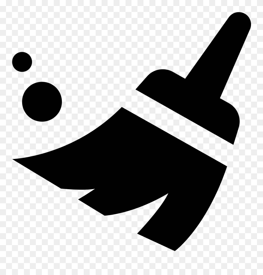 Cleaning Icon Clipart - White Cleaning Icon Png Transparent Png ...