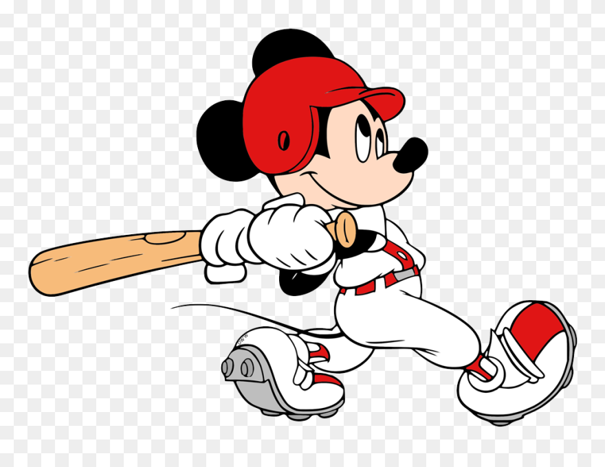 Clipart Baseball Mickey Mouse - Baseball Clipart - Png Download ...