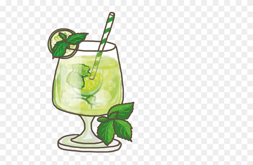 Hugo Cocktail Clip Art - Png Download (#5292617) - PinClipart