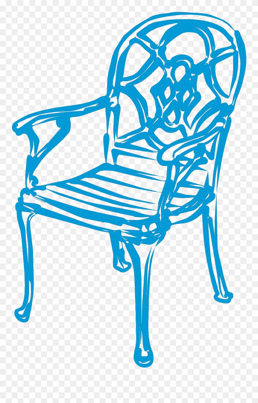 Blue Chair Clip Art - Png Download (#5294837) - PinClipart