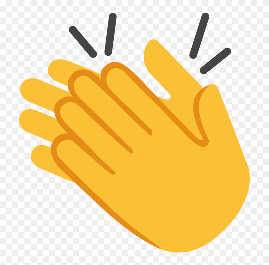 Download Clapping Hands Emoji Png Graphic Free - Clapping Emoji Clipart ...