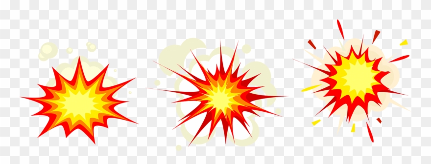 Download Clipart Cloud Explosion - Explosions Clipart - Png Download ...