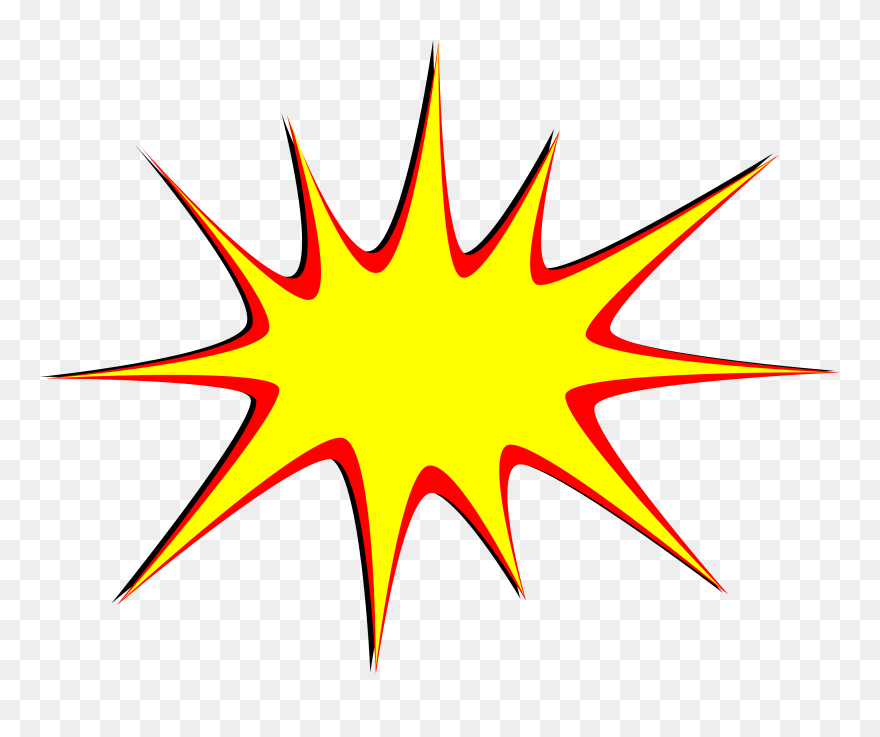 Download Transparent Exploding Star Clipart - Boom Png (#5300849) - PinClipart
