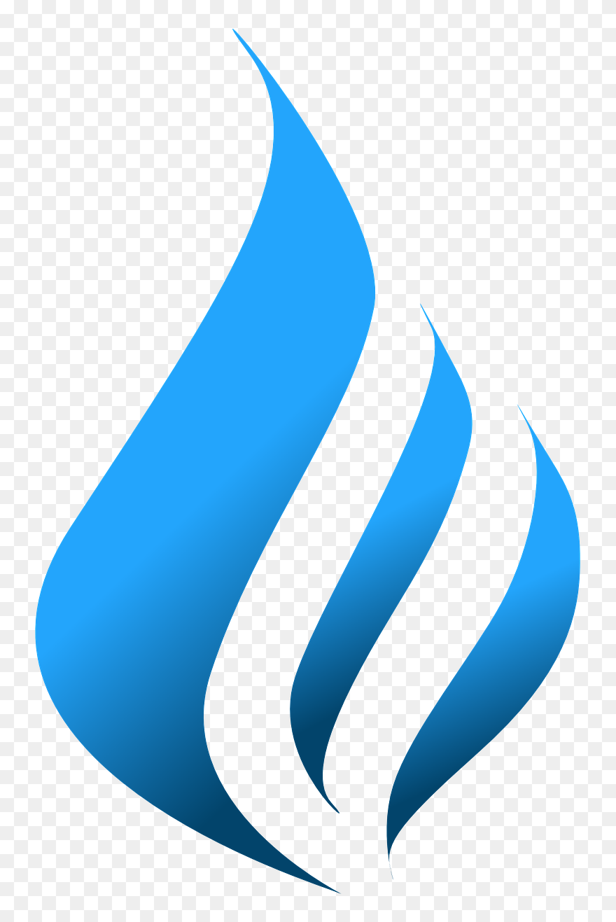 Download Blue Fire Logo Png Clipart (#5302049) - PinClipart