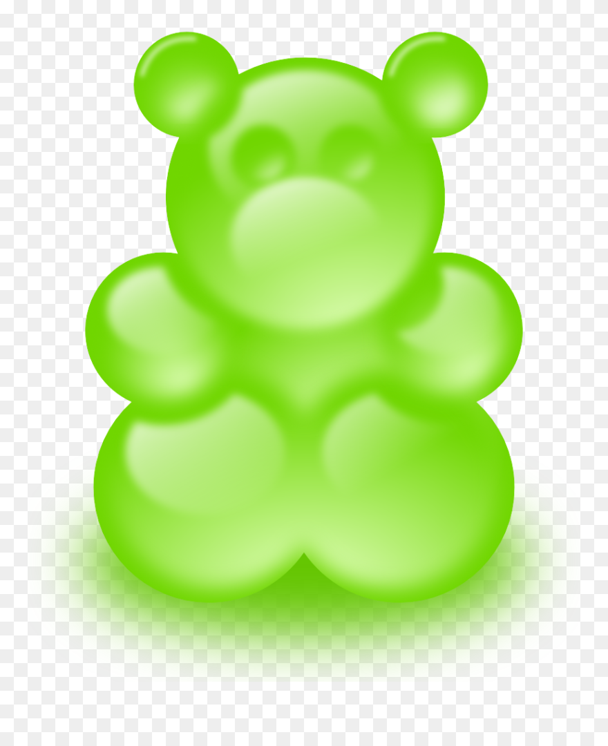 Onlinelabels Clip Art - Gummy Bear Clipart - Png Download (#5303613 ...