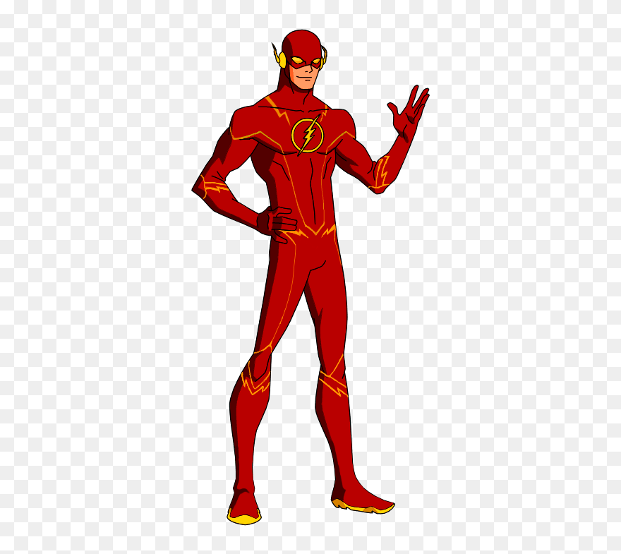 Cosplay Clipart Flash Superhero - Flash Animated - Png Download ...