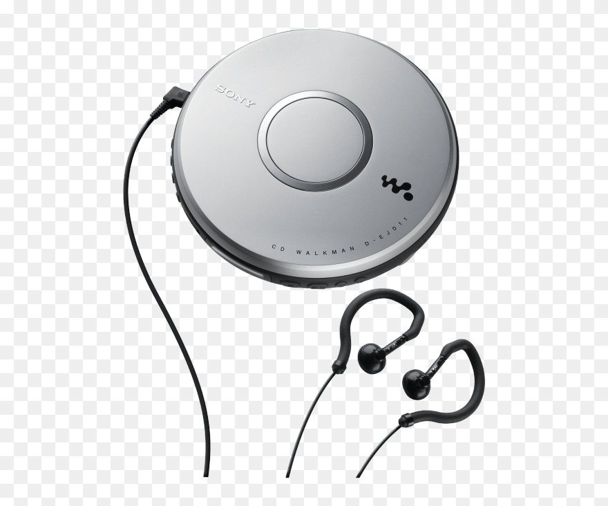Cd Clipart Walkman - Portable Cd Player Walkman - Png Download ...